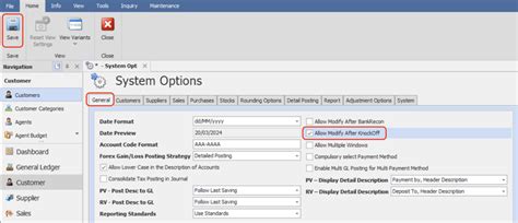 Enable Acc Code Column Qne Optimum Sdn Bhd