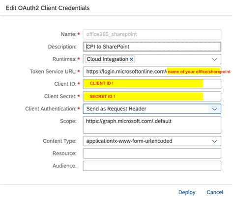 Sap Cpi To Microsoft Sharepoint Adapter Integratio Sap Community