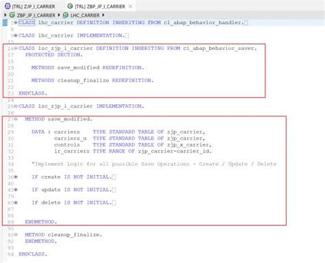 Abap Restful Application Programming Model 17 Managed With