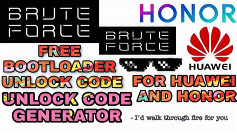 Huawei Offline Bootloader Unlock Code Generator Unolsa