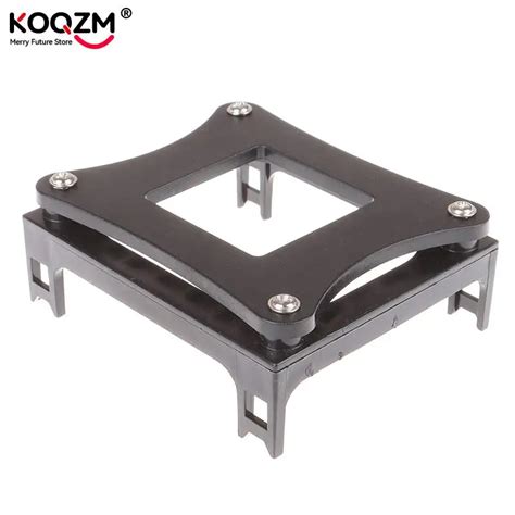 Купить Компьютерные компоненты 1Pc CPU Cooler Bracket Motherboard Back Plate Fan Bracket For