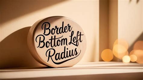 Css Border Bottom Left Radius Property Codetofun