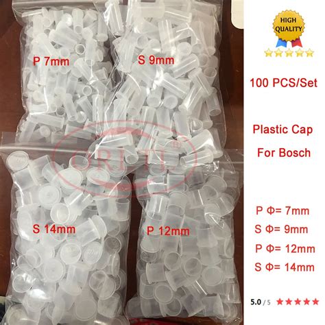 Orlt 7mm9mm 내부 크기 노즐 분무기 플라스틱 너트 디젤 Cr 인젝터 노즐 더스트 캡 직경 12mm 14mm 보쉬 스프레이 부품연료 주입기 Aliexpress