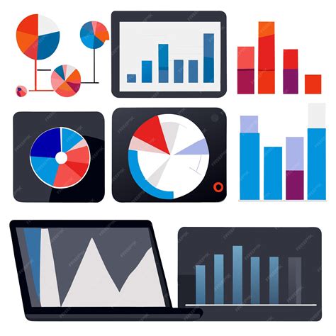 대시보드 사용자 패널 템플릿 또는 요소 컬렉션 대시보드 템플릿 프리미엄 Ai 생성 벡터