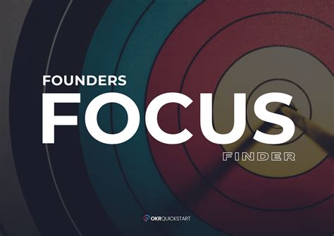 Founders Focus Finder Okr Quickstart