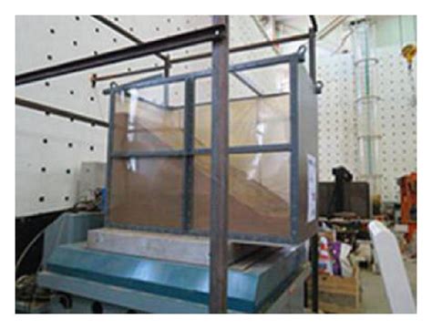 Test Model Of The Slope A Geometric Model B Test Model C