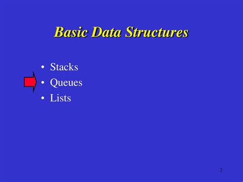 Basic Data Structures Continued Queues Ppt Download