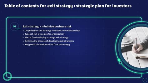 Exit Strategy Strategic Plan For Investors Strategy CD PPT Presentation