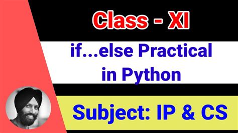 If Else Statement Practical Class Informatics Practices Computer Science YouTube