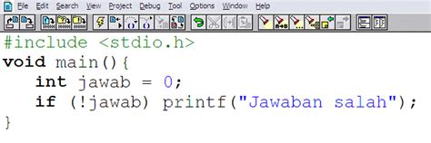 PROGRAM PERCABANGAN IF DAN CONTOH PROGRAM