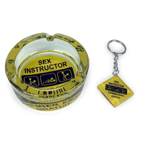 Coffret Cendrier Et Porte Clés Sex Instructor 5 57