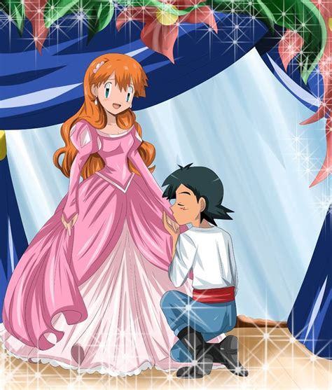 Pokemon Misty Mermaid And Ash
