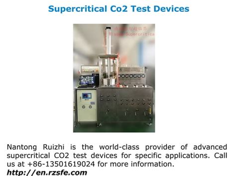 Industrial Supercritical Co2 Extraction Ppt