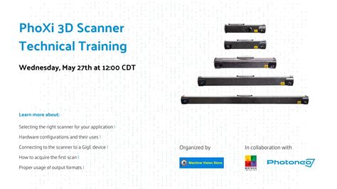 Join The Webinar On Phoxi 3d Scanner Photoneo Focused On 3d