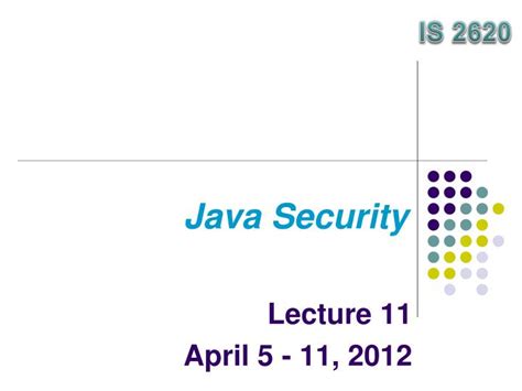 Ppt Java Security Powerpoint Presentation Free Download Id4537963