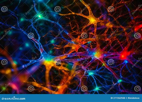 An Image Of Neurons Responsible For Processing Auditory Information