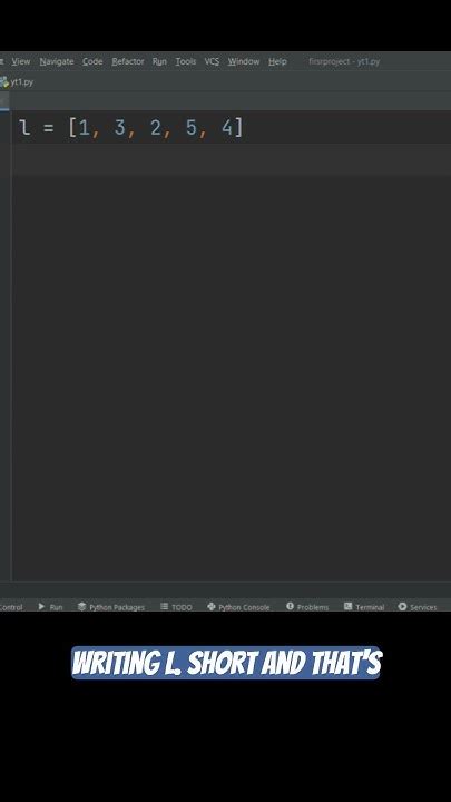 How To Sort A List In Python Pythontutorial Pythonforbeginners Pythontricks Youtube