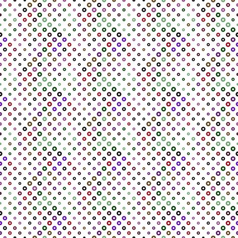 Premium Vector Colorful Abstract Seamless Geometrical Ring Pattern