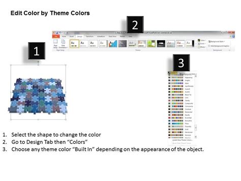 Business Powerpoint Templates Rectangular Jigsaw Puzzle Sample Marketing Plan Sales Ppt Slides