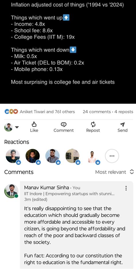 Education Is A Big Concern In India Manav Kumar Sinha