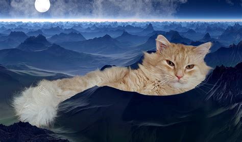 Space Cat Much Ill Lie Down Here Does Anyone Mind 🌌😼 Rspacecats