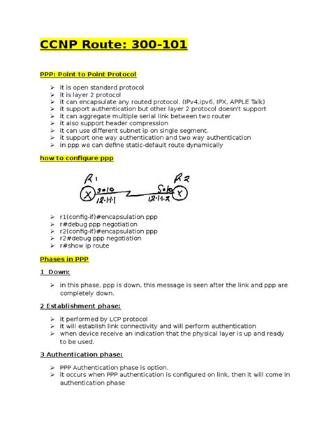 Ccnp Route Pdf Routing Router Computing