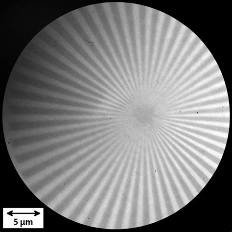 Siemens Star With Transmission Of ≈ 75 Diameter Of D 40 µm And N