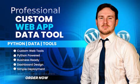 Build A Custom Python Web App Or Backend Tool For Your Business By