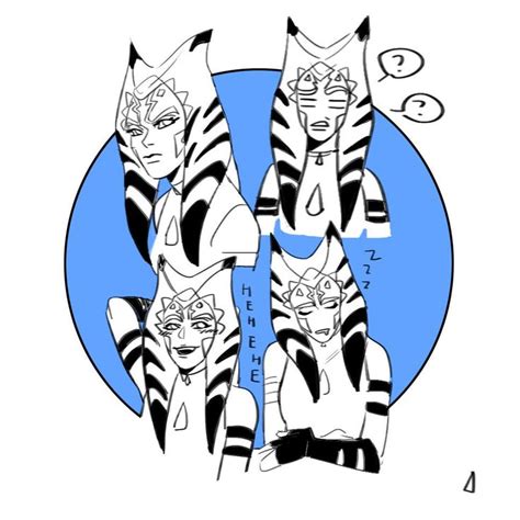 Pin By Frozenfan On Ahsoka Tano Sketches Ahsoka Tano Humanoid Sketch
