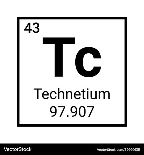 Technetium Symbol