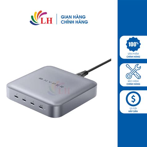 Hyperdrive Thunderbolt 4 Power Hub With Integrated Gan Power Source 96w Hdtb4ph Us Genuine