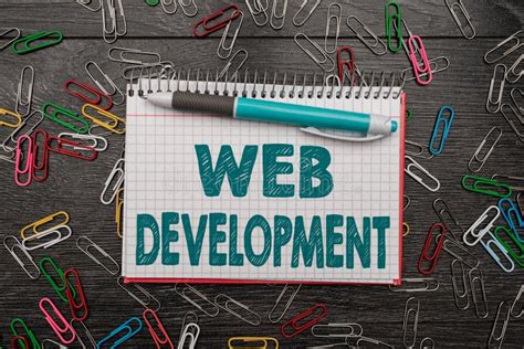 Writing Displaying Text Web Development Business Showcase Dealing With Developing Websites For