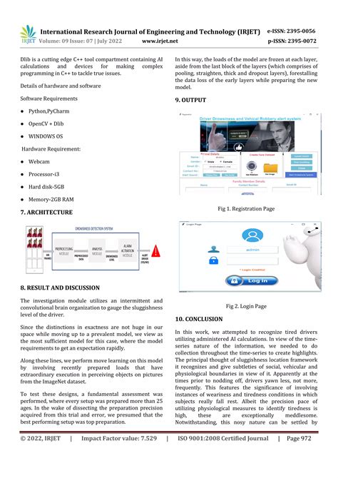 Realtime Car Driver Drowsiness Detection Using Machine Learning Approach Pdf