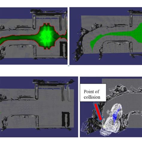 Location Of Entrance And Corridor Widths And Maneuvering Area Download Scientific Diagram