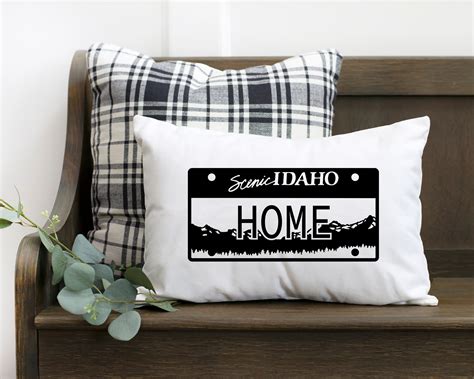 Idaho License Plate Svg Cut File Idaho Is Home Big Sky Scenic