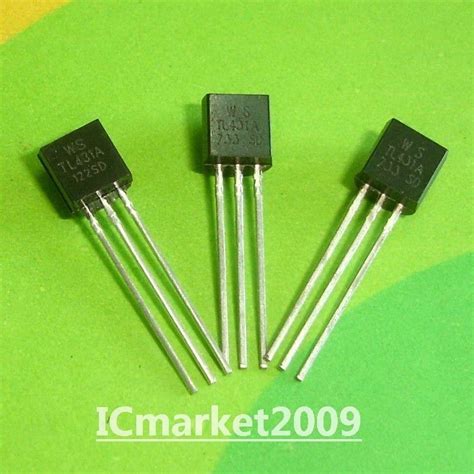 100 Pcs Tl431a To 92 Tl431aclp Tl431ac Tl431 Programmable Precision