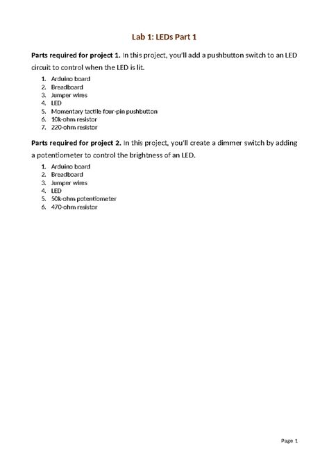 Lab01 Leds Part1 Lab09 Installing And Using Esp 8266wi Fi Module