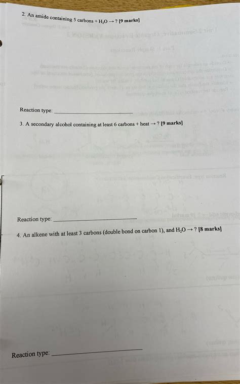 [solved] Provide An Example For Each Of The Reactants Name And Structure Course Hero