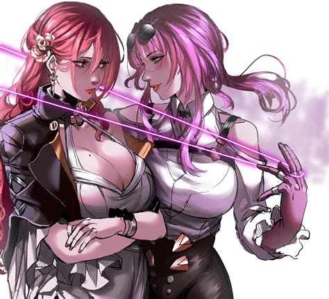 Himeko And Kafka Together Art By Me Rkafkamains