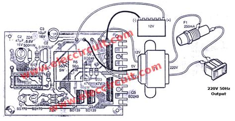 DC To AC Converter Circuit Projects On ElecCircuit Com