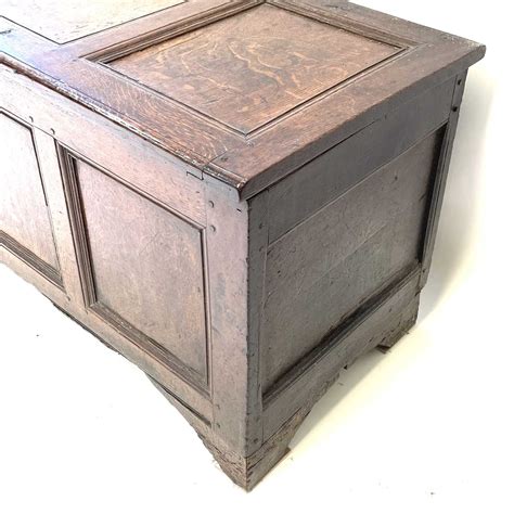 Lot 5 An Oak Coffer 17th Century