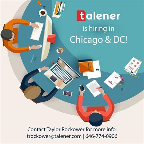 Talener On Linkedin Talener Chicago And Dc Are Hiring For Recruiting And Business Development