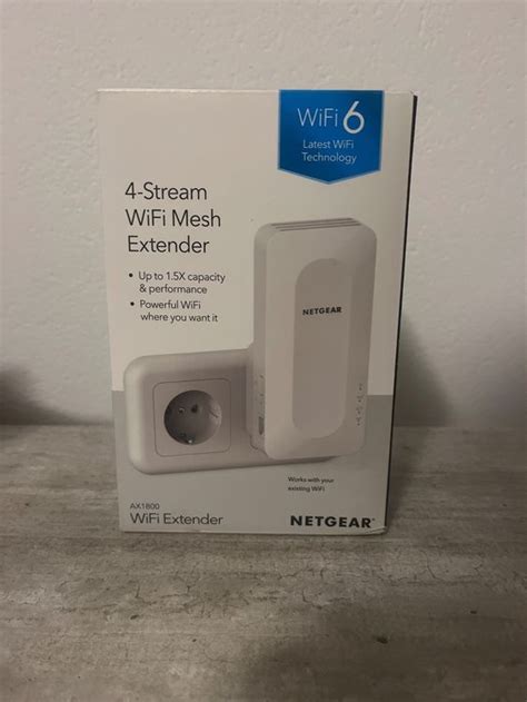 Netgear Eax15 Wifi 6 Mesh Extender Neu Und Originalverpackt In Gandria Für Chf 29 Mit
