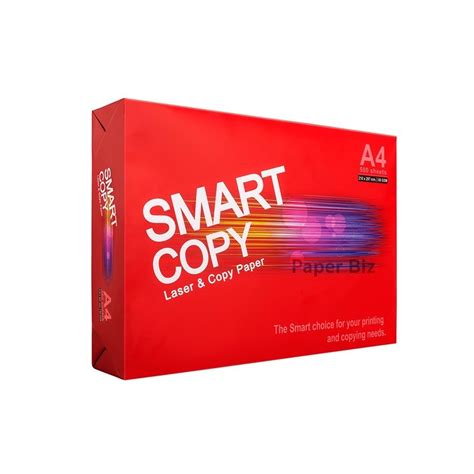 กระดาษถ่ายเอกสาร A4 Smart Copy 80แกรม จำหน่าย 1 รีม Shopee Thailand