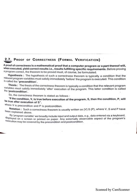 Unit 1 Software Testing Handwritten Printed Notes Pdf Technology And Computing