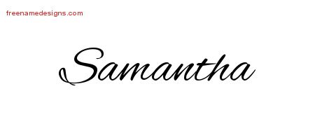 Cursive Name Free Tattoo Design Maker