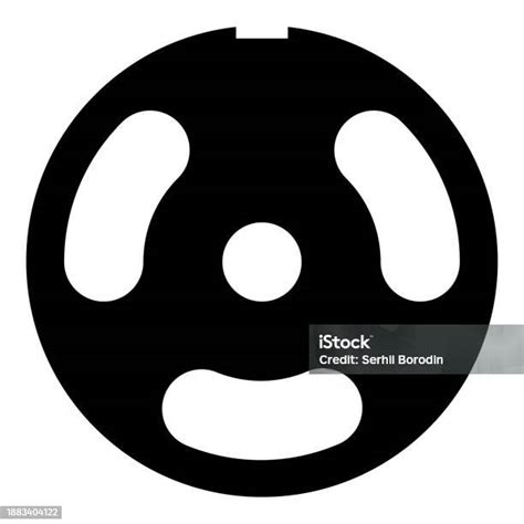 고기 분쇄기 접시 민서 장치 얕은 고기 격자 체 아이콘 검은 색 벡터 일러스트 레이 션 이미지 플랫 스타일 강철에 대한 스톡