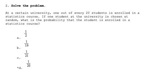 Solved Solve The Problem At A Certain University One Chegg