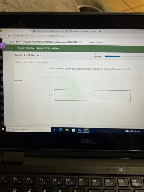 solved write the set uning the roster method set b a the set