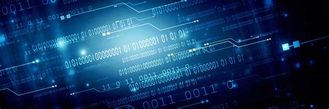 2d Illustration Abstract Digital Binary Data On Computer Screen
